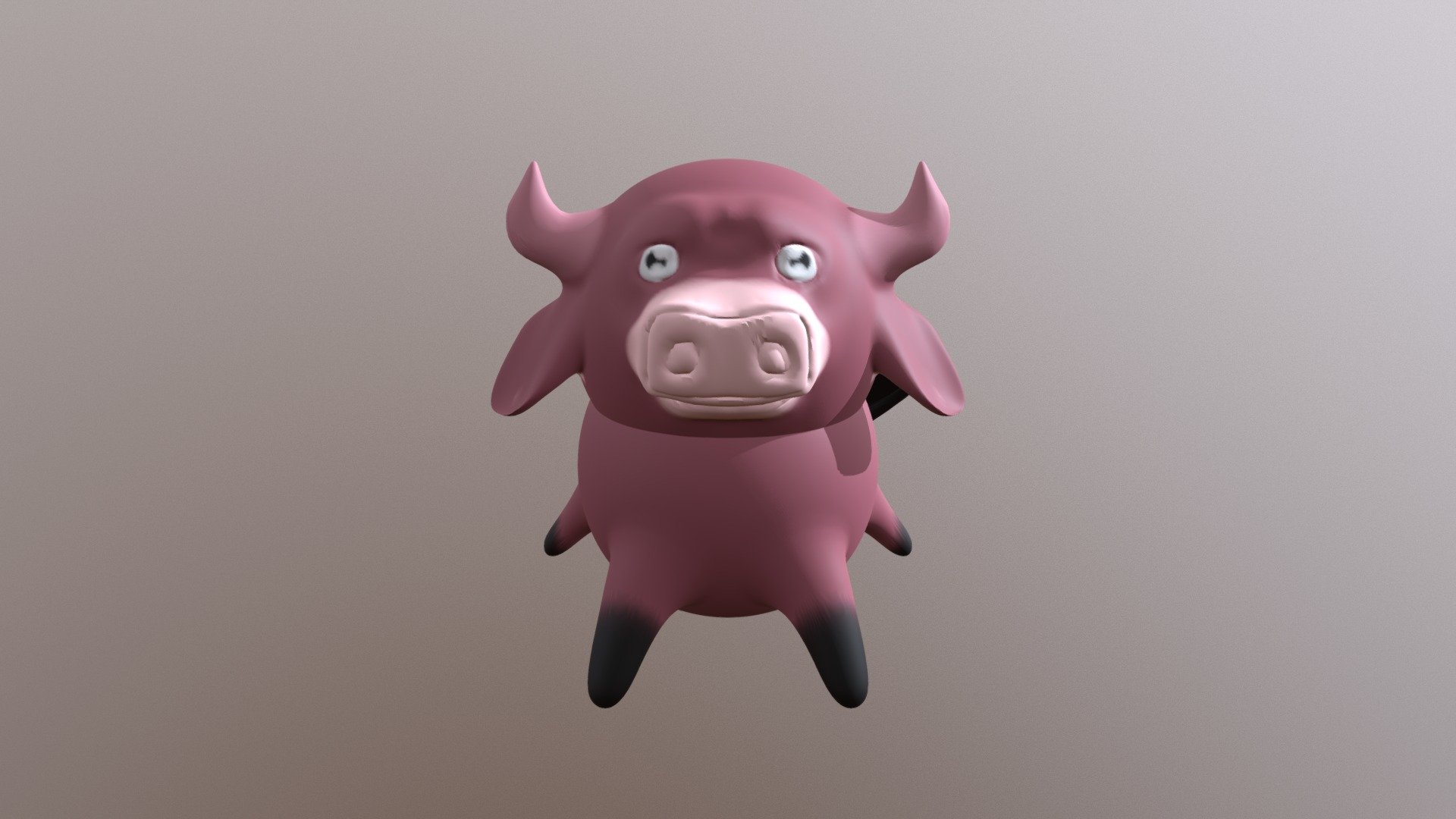 Cow 2 - 3D model by HappyVibez [7b1c5dc] - Sketchfab