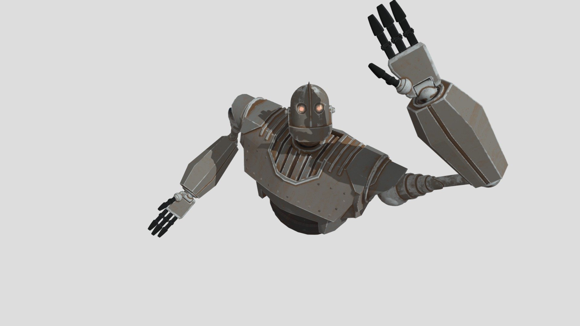 Iron Giant Model Posed - 3D model by Jordan.Schulte [7b1ca0c] - Sketchfab
