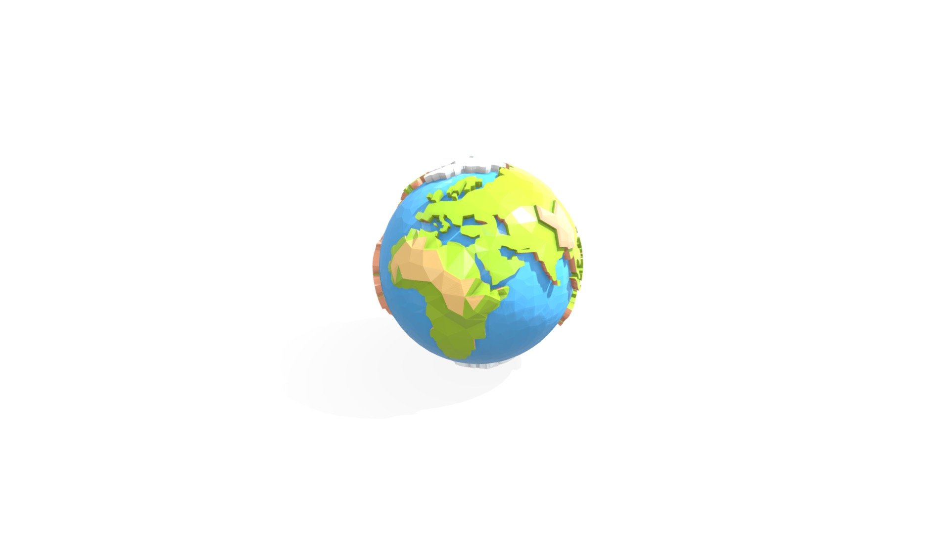 Low Poly Planet Earth - Download Free 3D model by Jacobs Development ...
