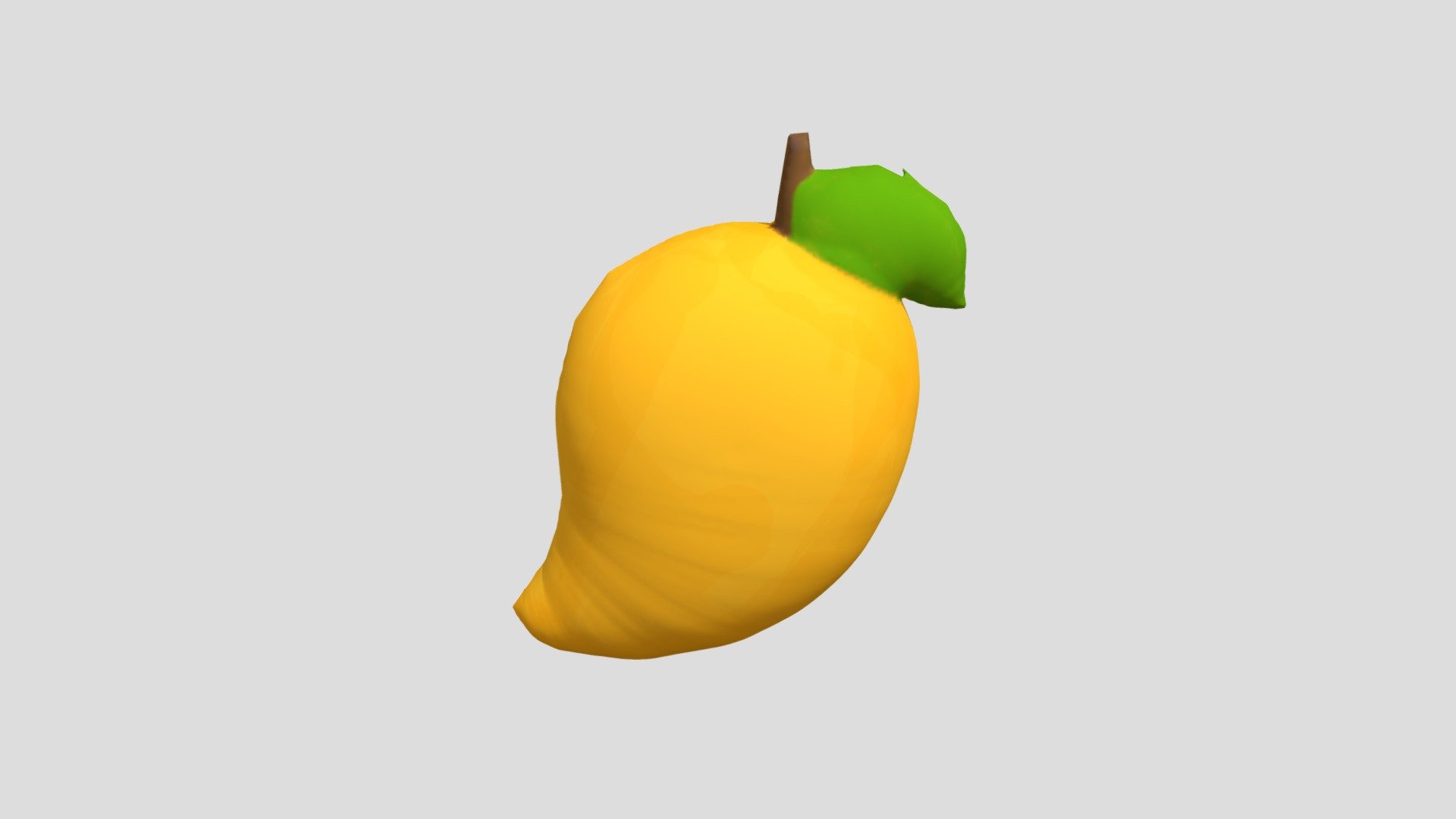 Mangga - 3D model by geovanysitepu [7b1e37b] - Sketchfab