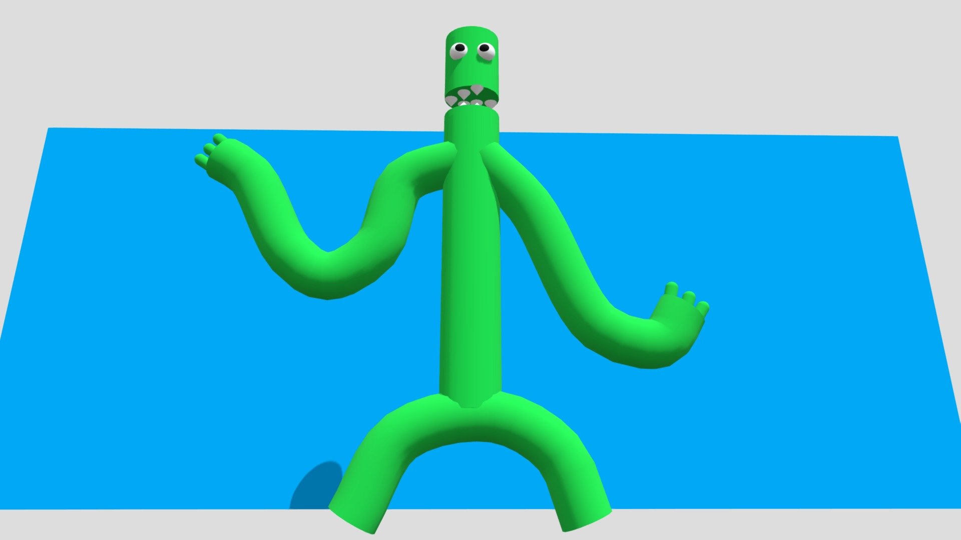 Green (Rainbow Friends) - Download Free 3D model by DCC (@15589 ...