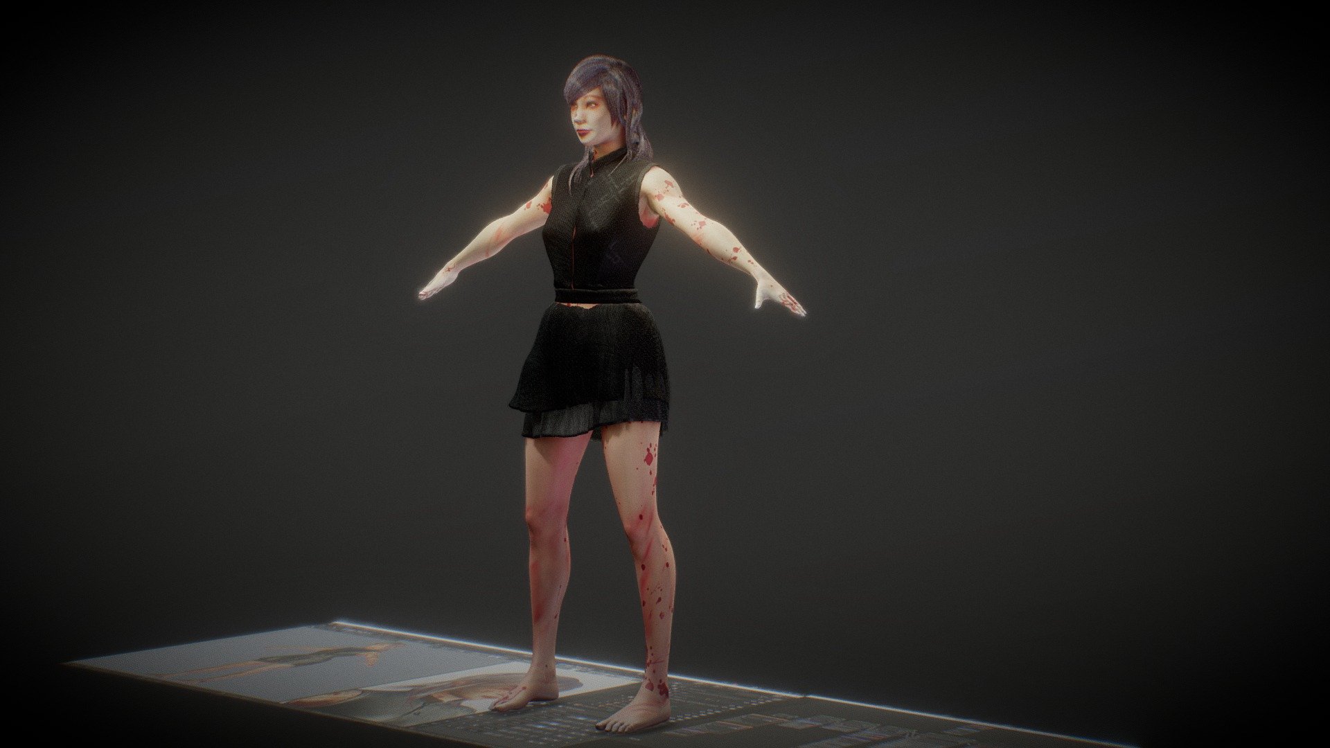 Shiro With Detail Shaders Demo - Download Free 3D model by ...