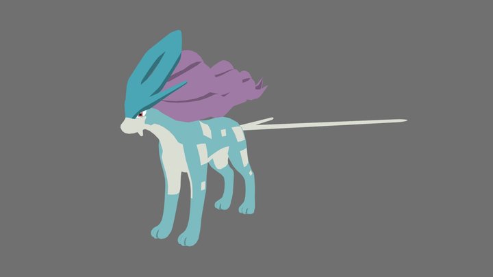 Suicune 3D models - Sketchfab