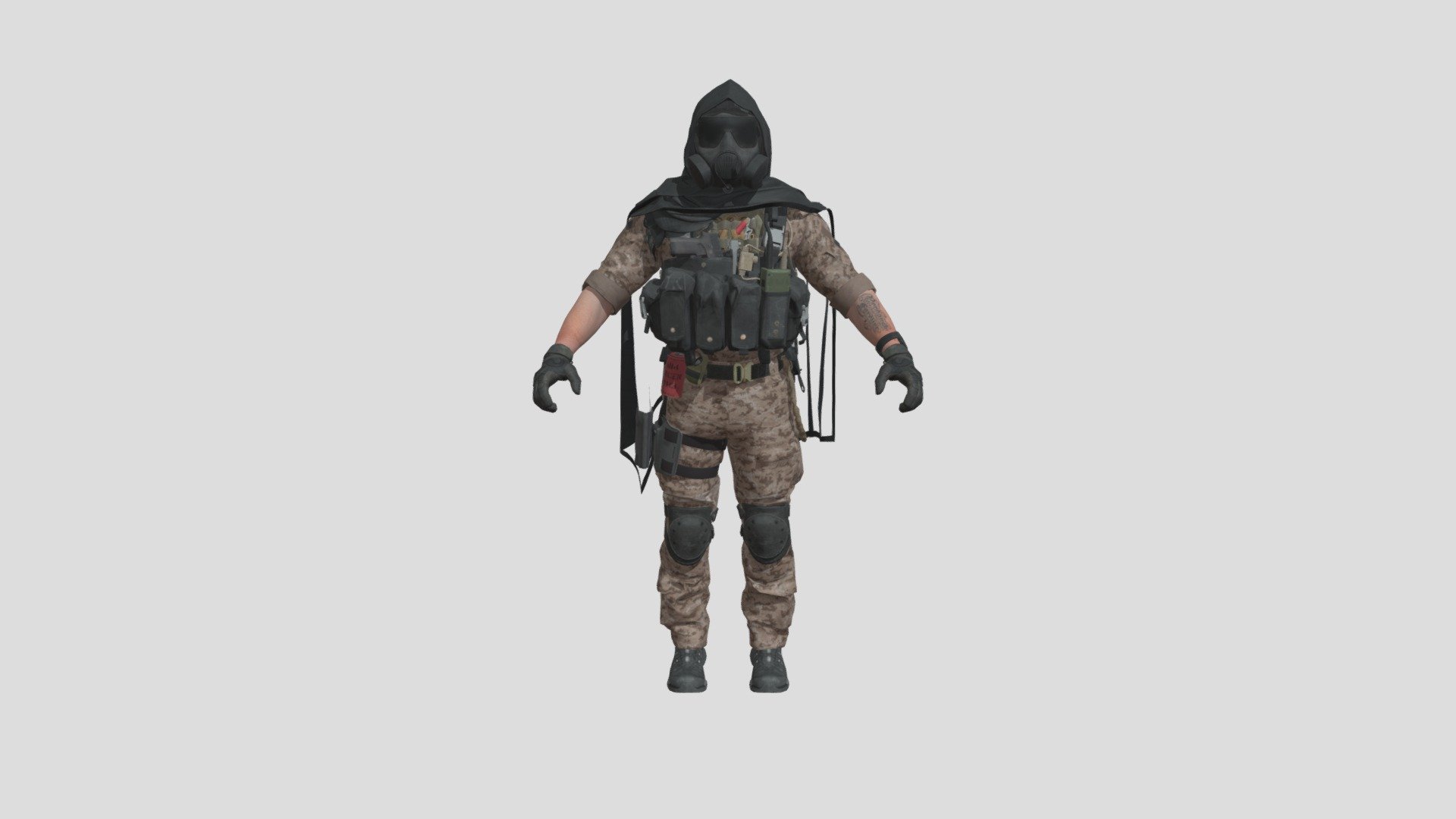 Caine Traveler Trail Blazer (Free 3D Model) - Download Free 3D model by ...