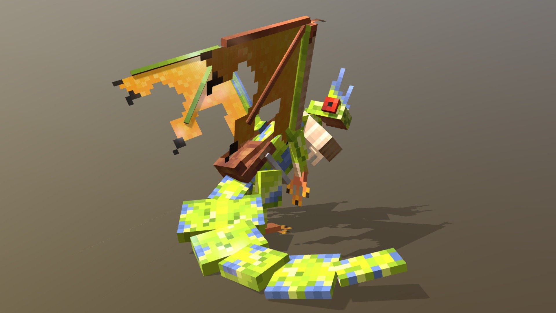 Agalychnis (Frog Dragon) - 3D model by Ravemon Gaming (@ravemongaming) [7b20ccf] - Sketchfab