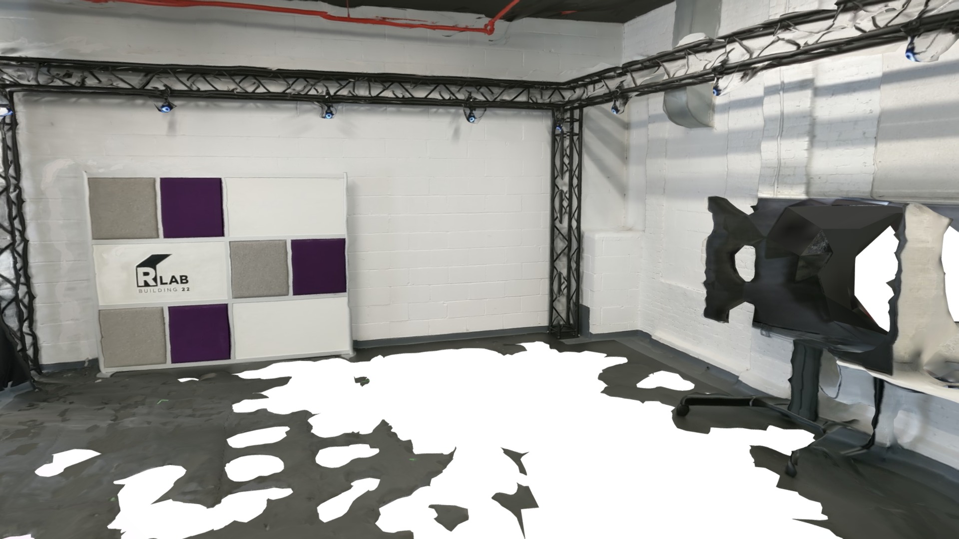 RLab MoCap Stage Raw Photogrammetry - Download Free 3D model by Henry ...