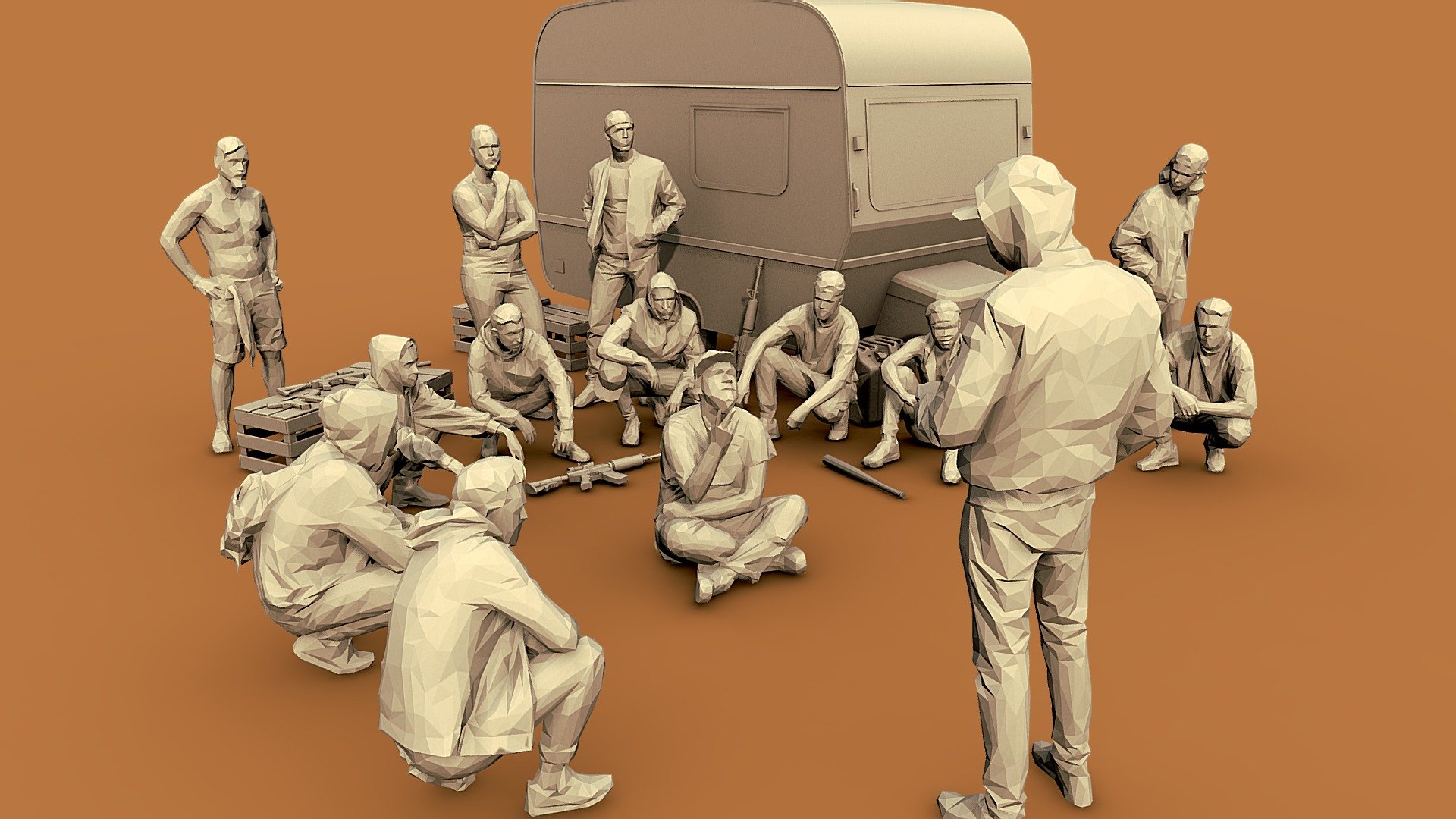 Nomads Briefing - 3D model by kanistra [7b212e4] - Sketchfab