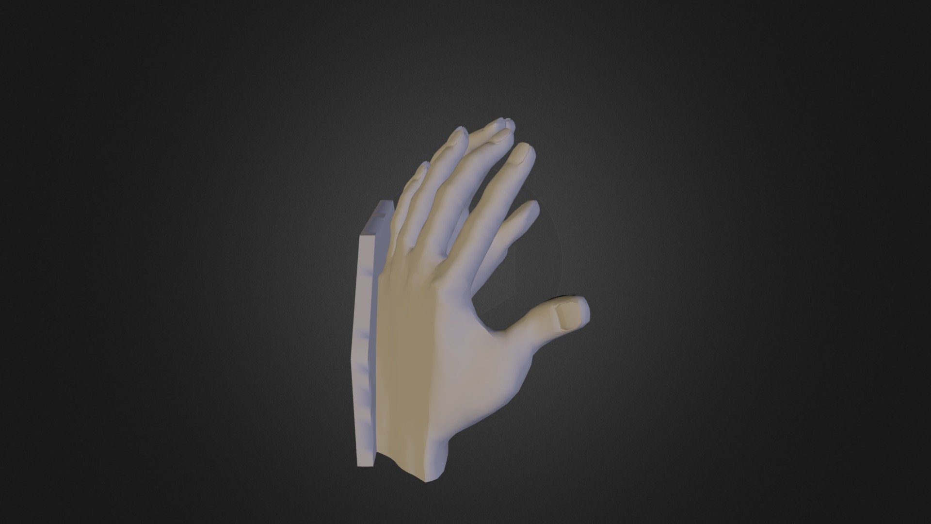 Crystal Hand 04b - 3D model by AikHauKhaw [7b21ee0] - Sketchfab