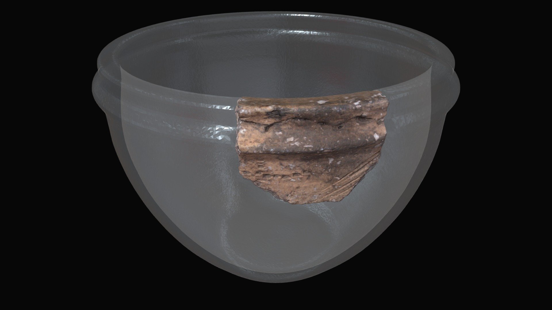 Bronze Age pot (L1R2G52n2211). Reconstruction - Download Free 3D model ...