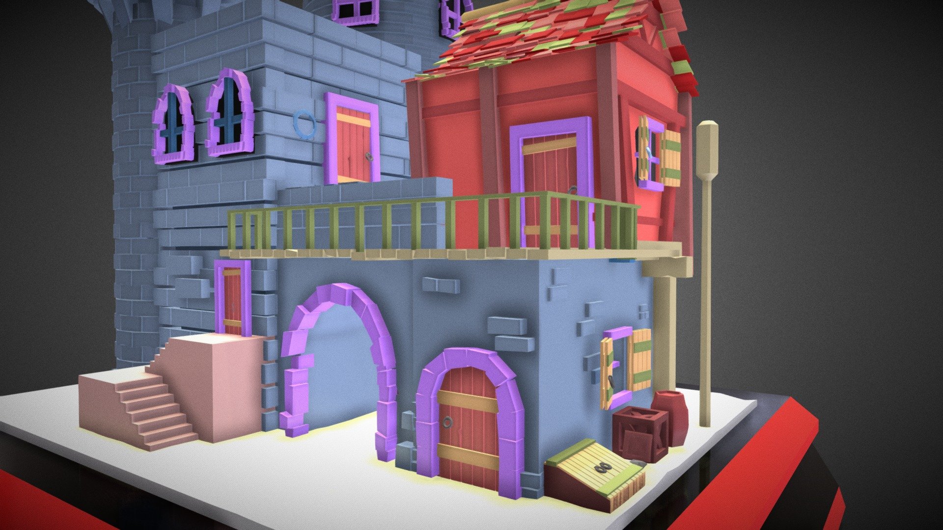 Toun House - 3D model by RutwikPatil (@rutwikp40) [7b247cc] - Sketchfab