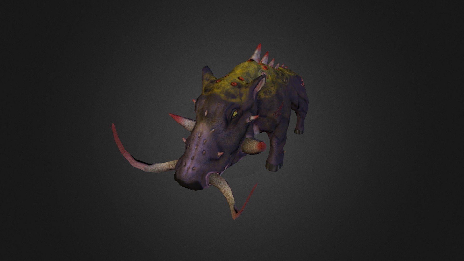 Hog.obj - 3D model by vincevibar (@zmeister) [7b24c59] - Sketchfab