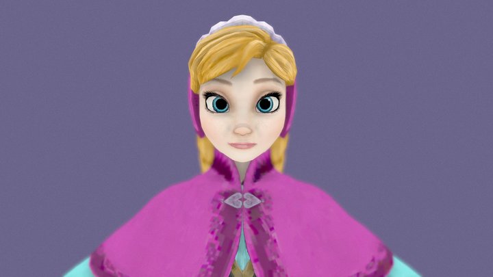 Disney_princess 3D models - Sketchfab