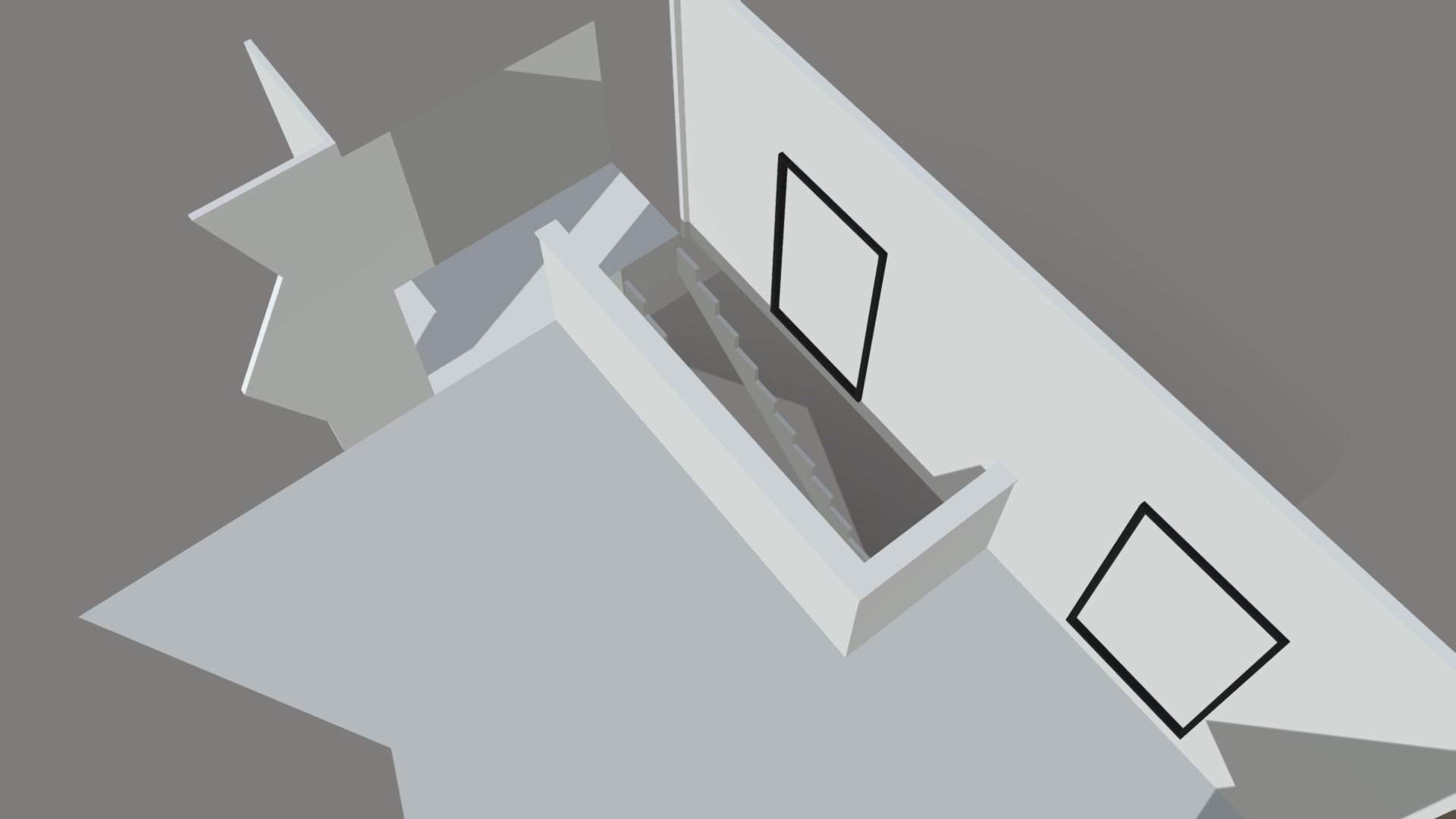 40x80 Stair Section - 3D model by fxgrafx [7b26342] - Sketchfab