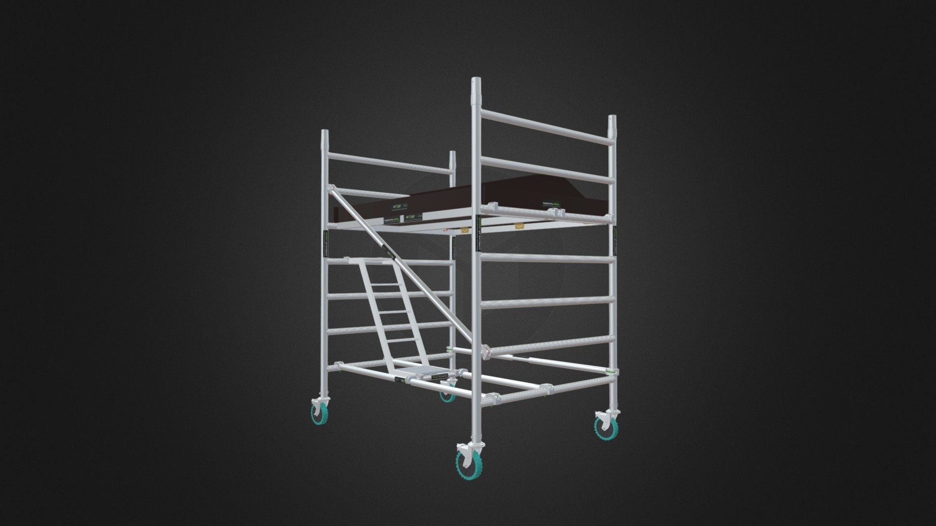 2.2 STAIRWAY VERSION TOWER - Download Free 3D model by Abhishek Soni ...