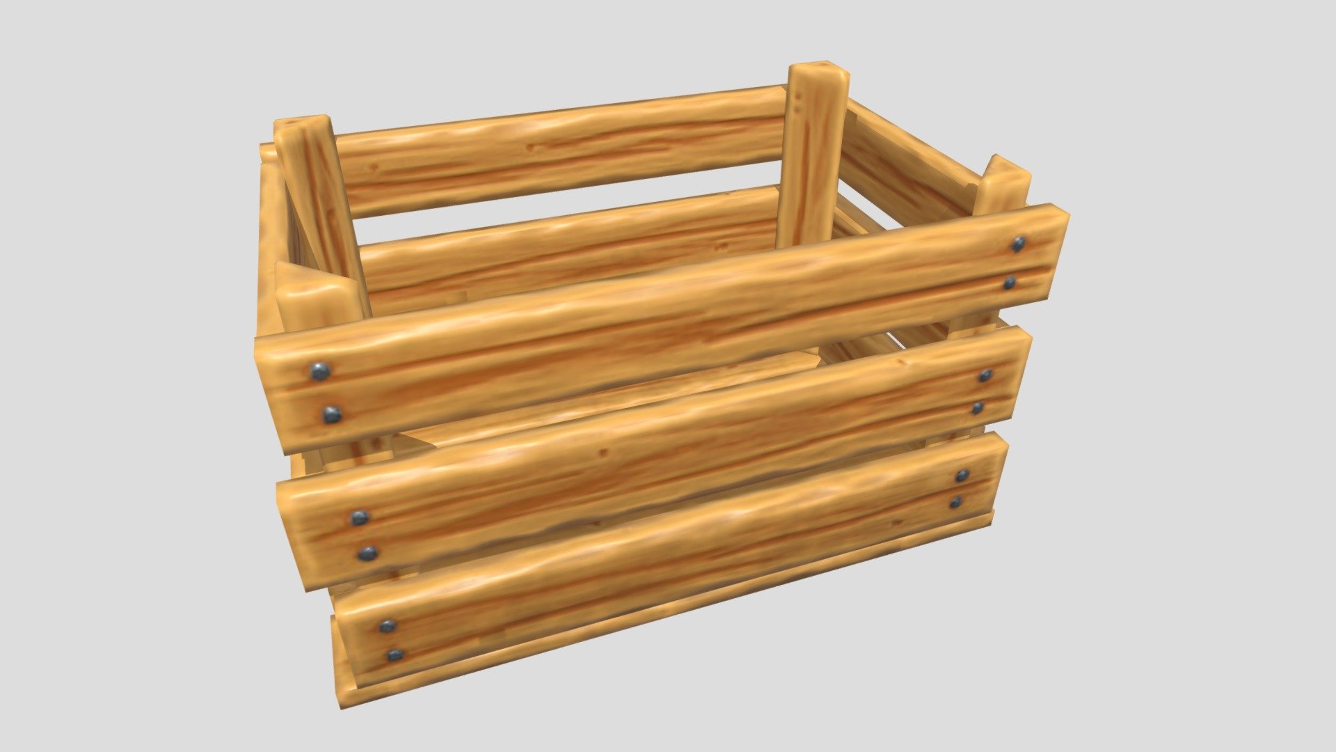 Stylized wood crate - Download Free 3D model by Last_Hawk [7b28262 ...