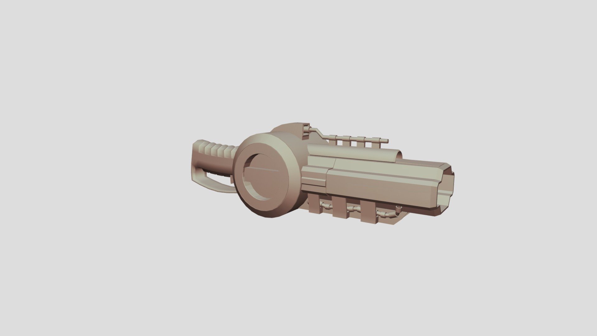 Space Gun - 3D model by Veli Can KODAL (@velicankodal) [7b28a7b ...