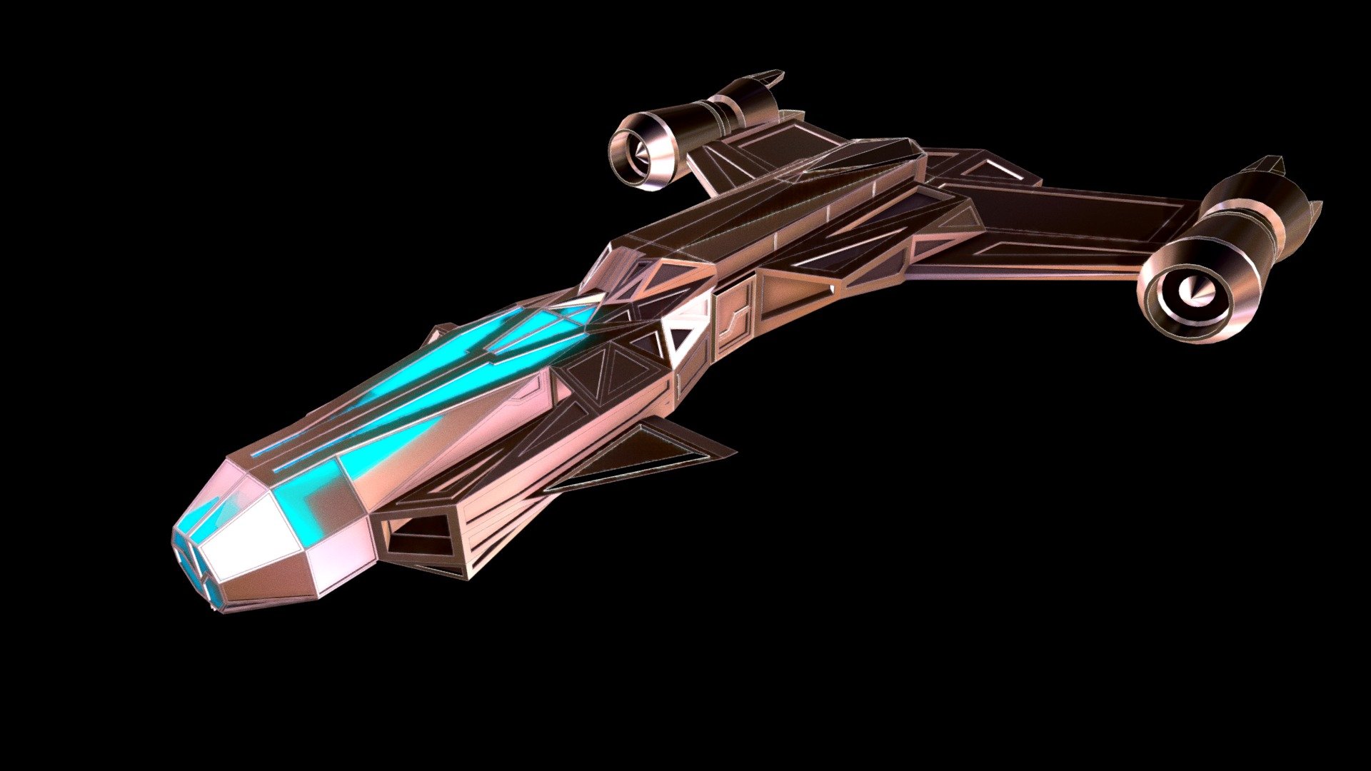 Space ship 1 - Download Free 3D model by antoniojmonteiro [7b29332 ...