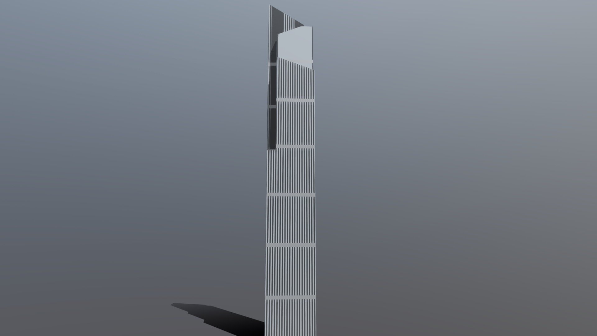 Guangzhou Ctf Finance Centre Download Free 3d Model By Nanoray [7b2d05b] Sketchfab