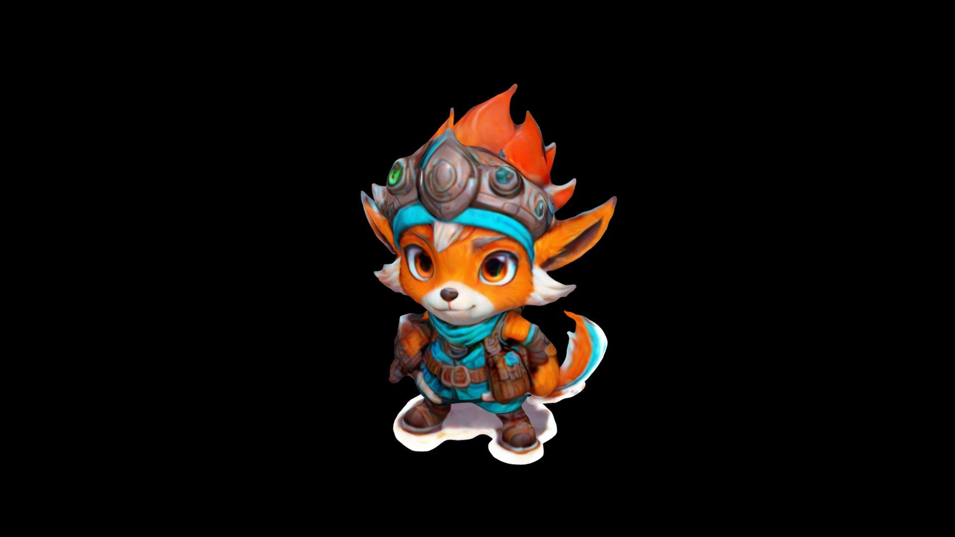 a fox dressed as a space explorer the fox is wea - Download Free 3D ...