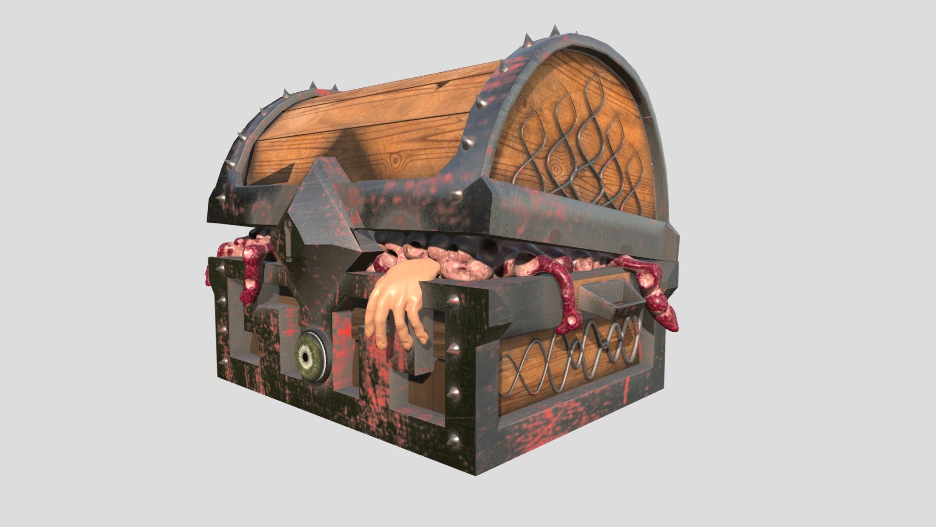 Mimic Chest - 3D model by threedwiz [7b2daac] - Sketchfab