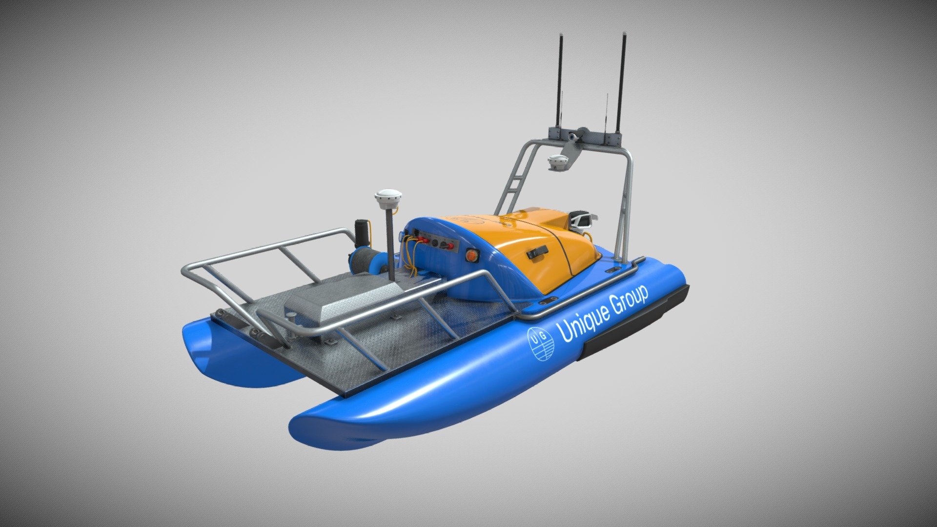 Uni-Pact, a Unique Group ASV - 3D model by UniqueGroup [7b2dba6 ...