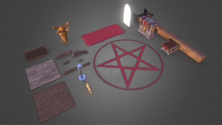 Cult 3D models - Sketchfab