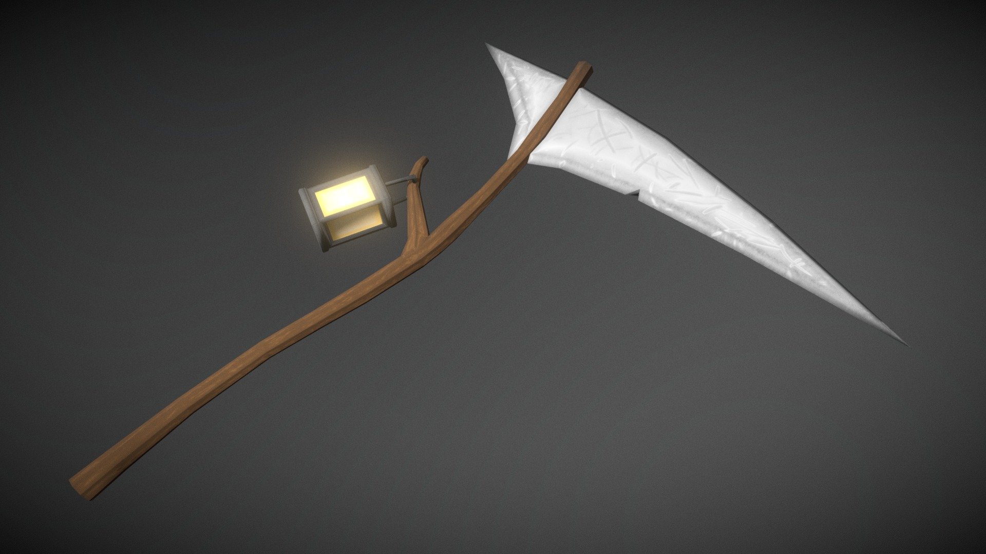 Scythe - 3D model by PolyJuice [7b30787] - Sketchfab