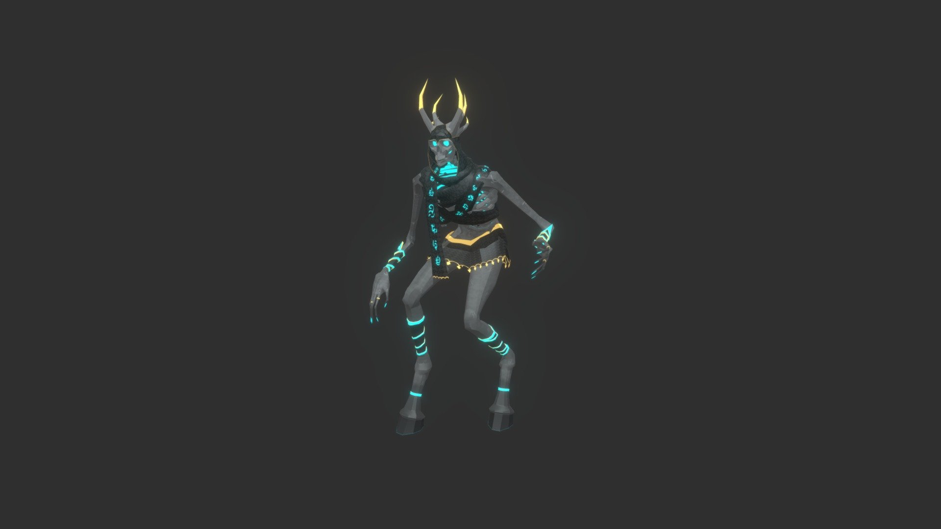 Sceleton Idle - 3D model by Helya [7b308d5] - Sketchfab