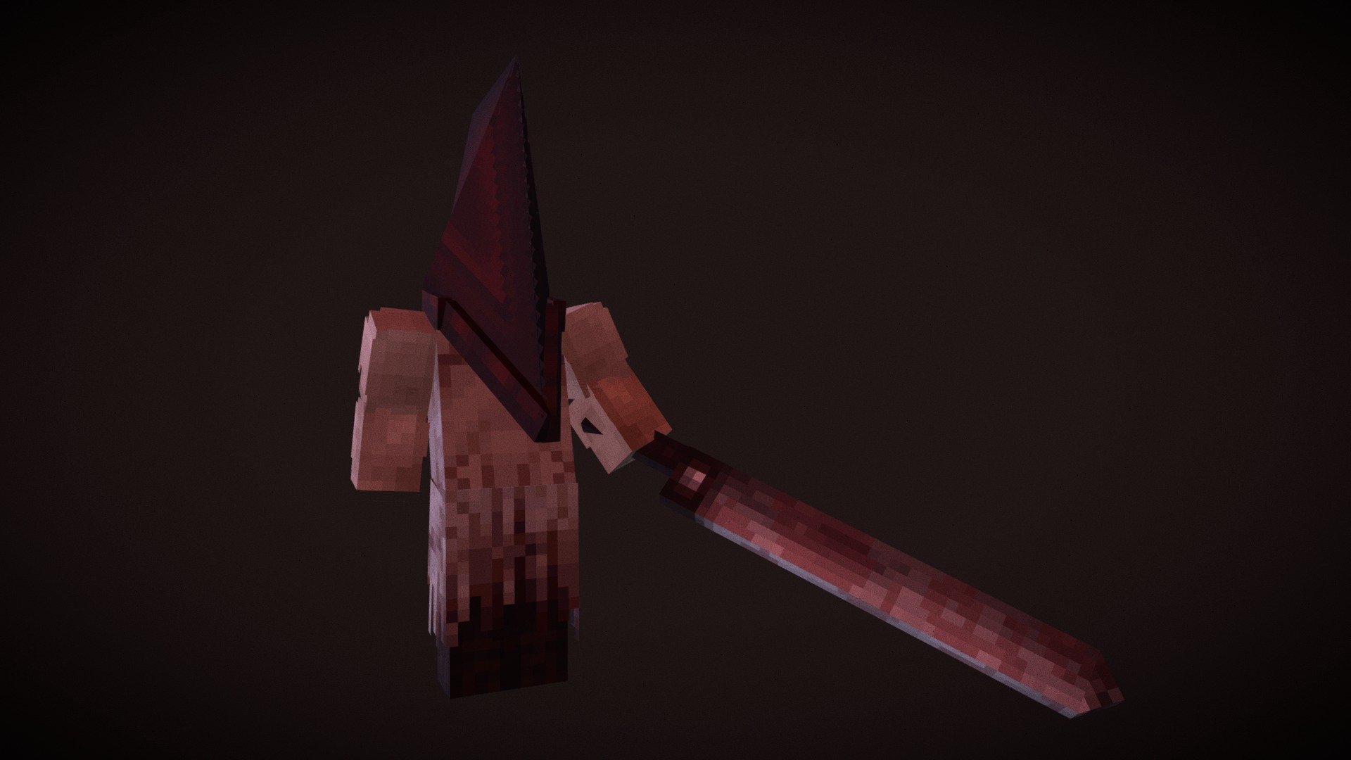 Pyramid Head Minecraft Silent Hill - 3D model by Athinea [7b31442 ...