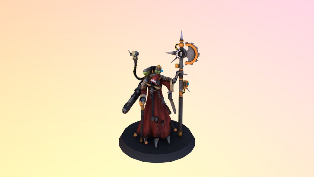 Tech Priest - 3D model by Orangebluehue [7b32643] - Sketchfab