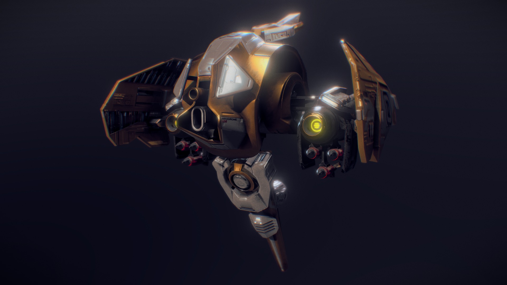 Drone 02 - Laser Game Evo - 3D model by jeremy spagnulo (@jeremy ...