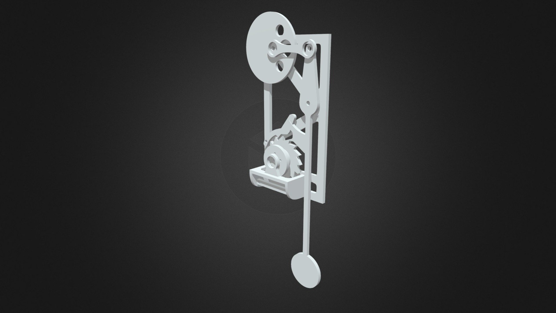 (NT-3c) Escapement Mechanism - Download Free 3D model by TonyWony ...