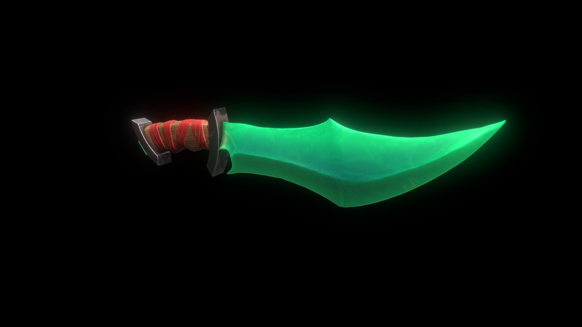 Stylized Dagger - Jade - Buy Royalty Free 3D model by Handrews3D ...