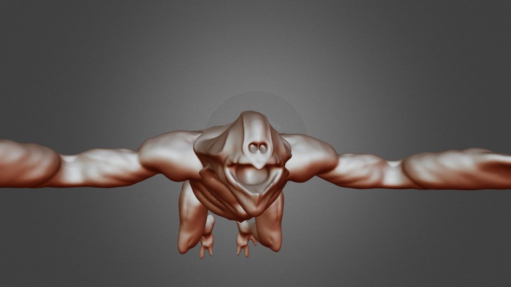 Alien bat - Download Free 3D model by Constantin Iosef (@constantin ...