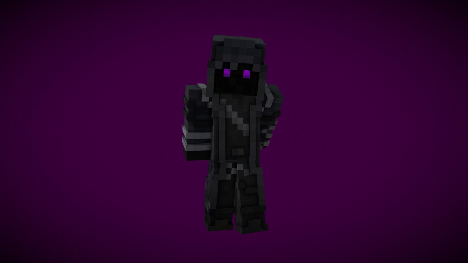 Handshaded Minecraft Skin - 3D model by SharpArrow81 [7b36005] - Sketchfab