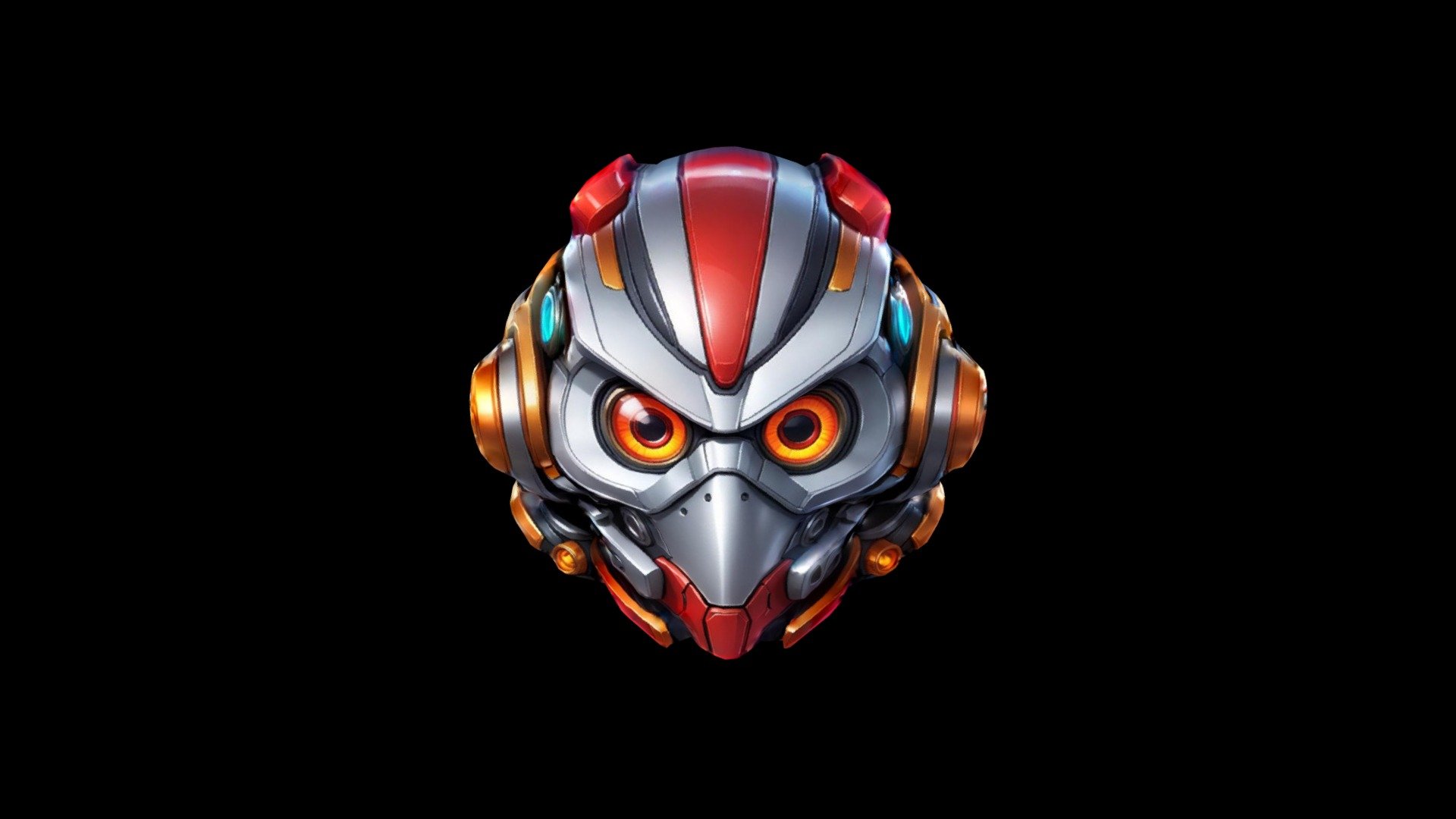 The image features a close-up of a robots head w - Download Free 3D ...