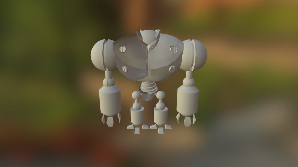Robot Model - 3D model by Doctoremm [7b381ba] - Sketchfab