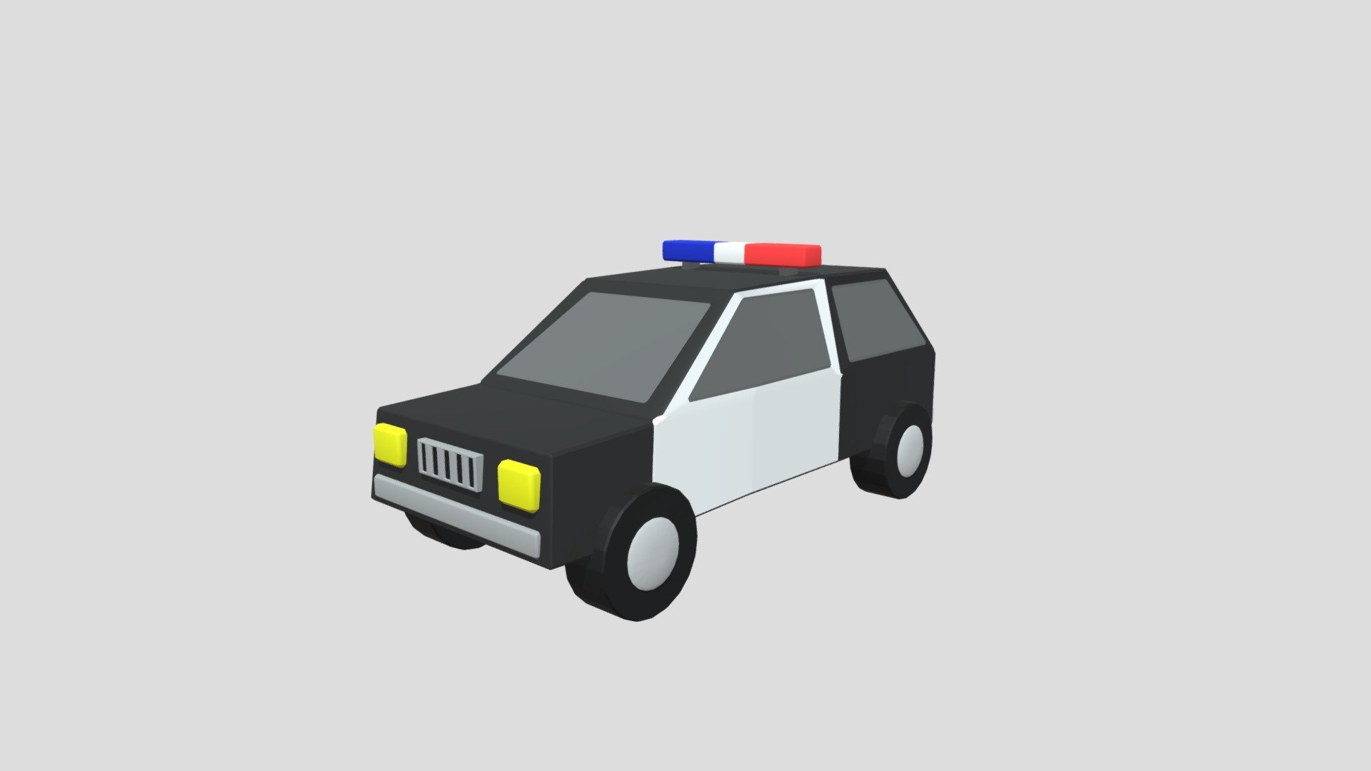 Police Car - Download Free 3D model by kilansky [7b396d7] - Sketchfab
