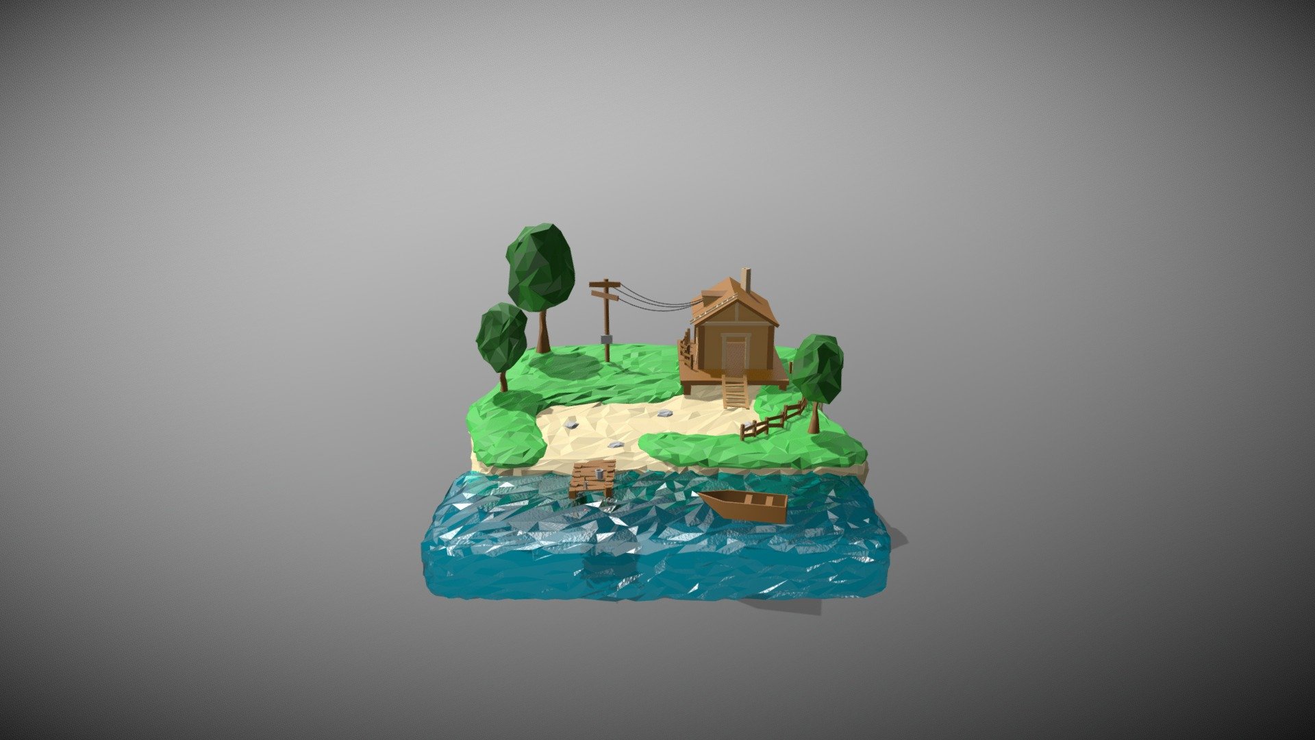 Low Poly - 3D model by Vasileila [7b3af22] - Sketchfab