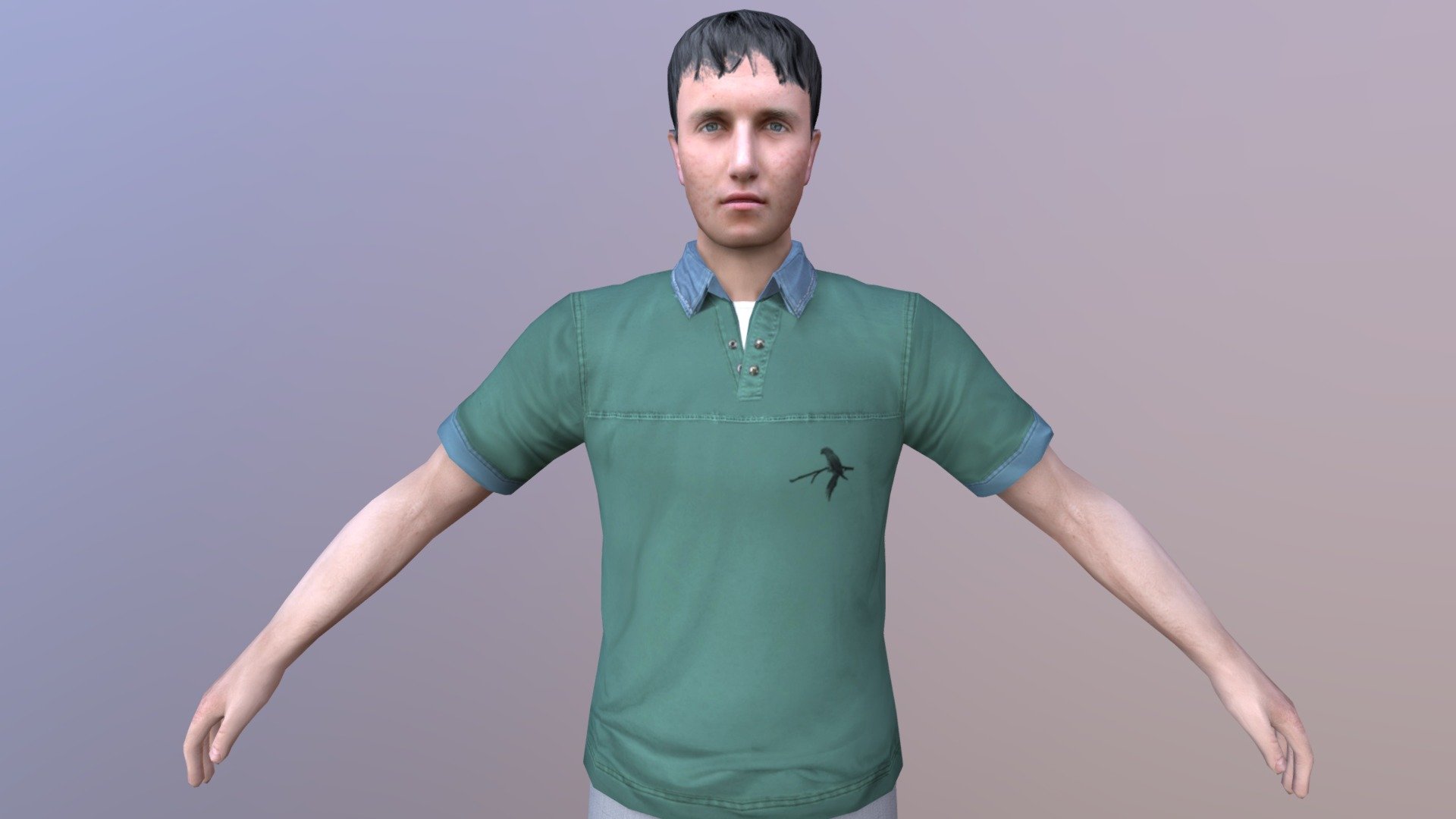 MAN 39 -WITH 250 ANIMATIONS - Buy Royalty Free 3D model by jasirkt ...