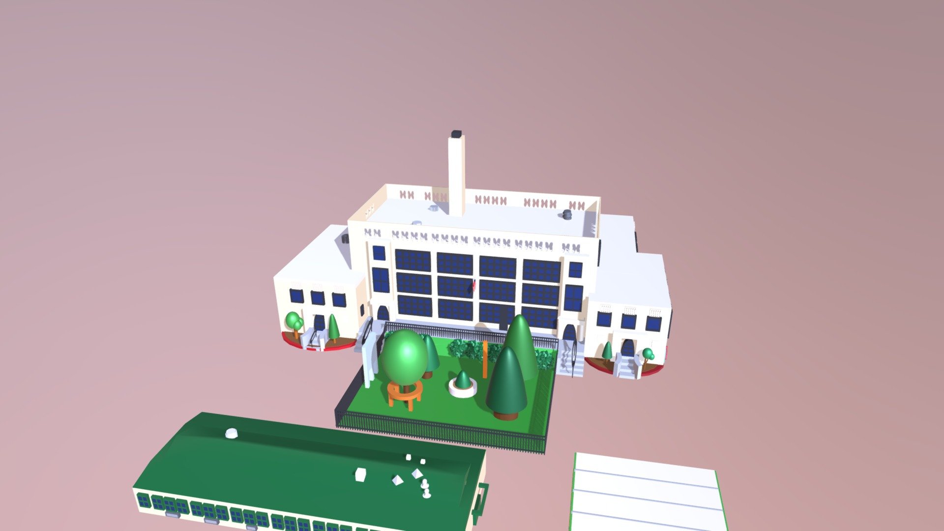 Tonti Buildings - 3D model by irishpaisa [7b3d14f] - Sketchfab