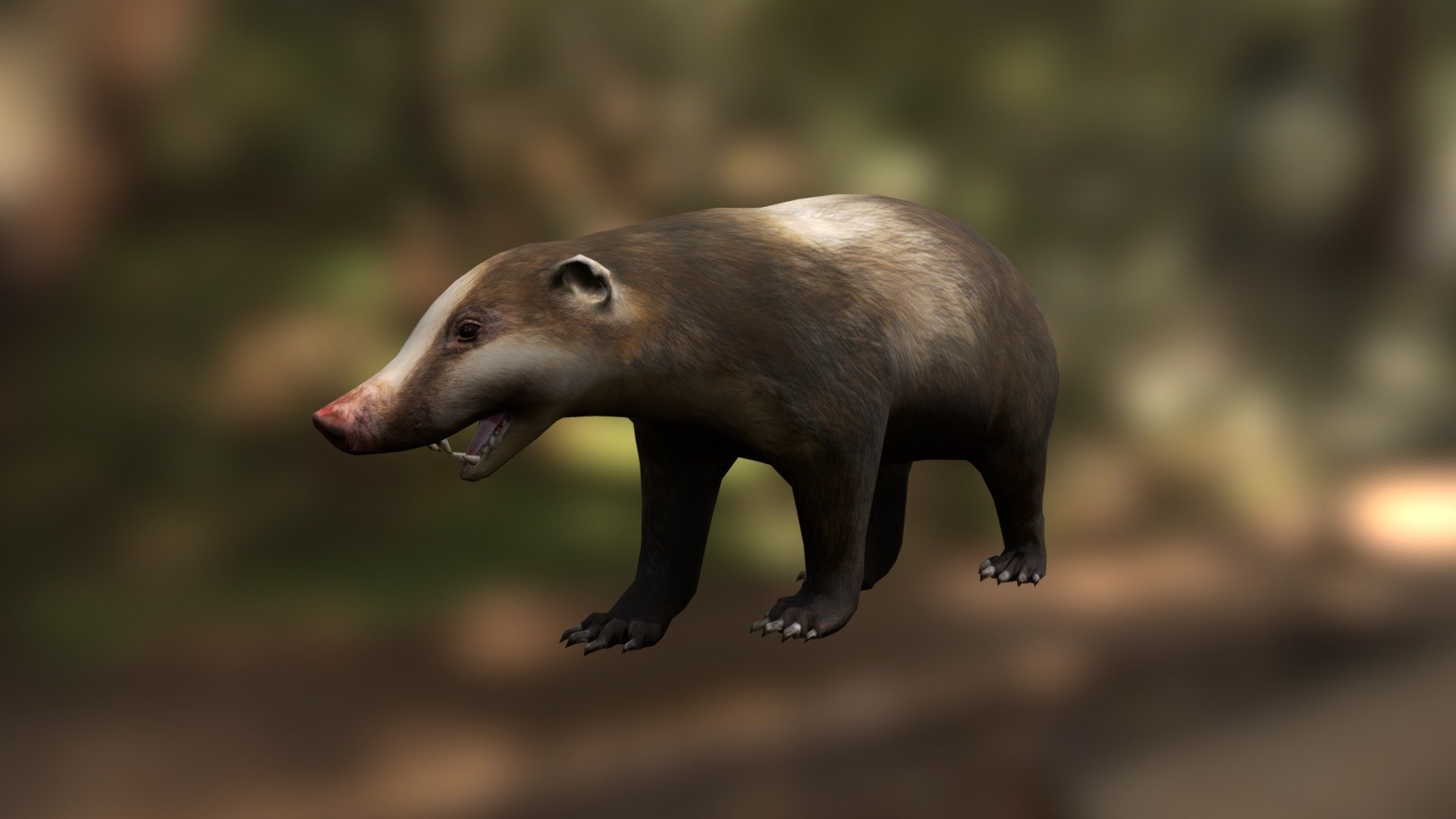 Hogbadger - 3D model by ida.lukaszewicz [7b3d215] - Sketchfab