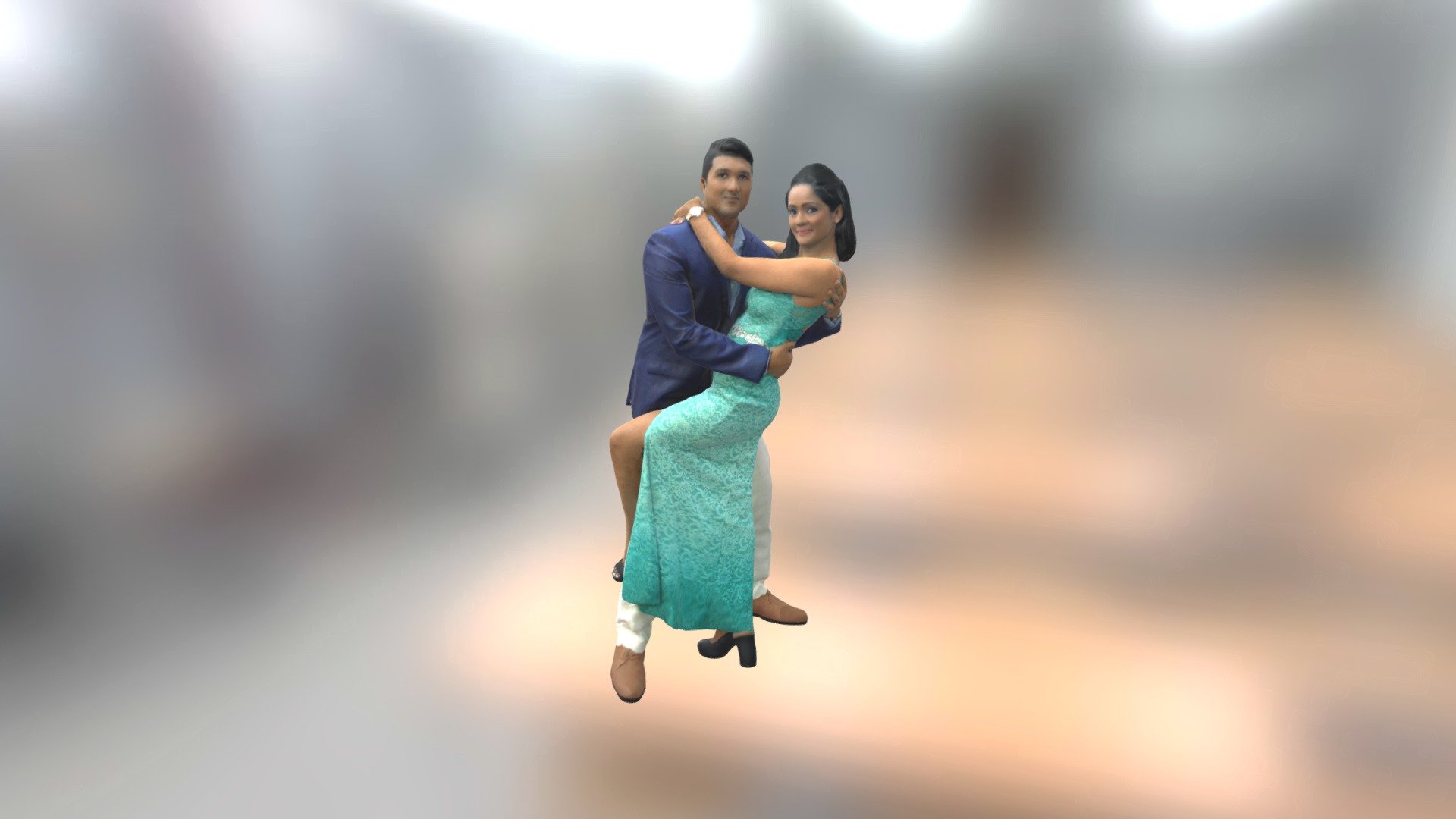 Candice & Christian — 3D Portrait Scan - 3D model by Lifelike Captures ...
