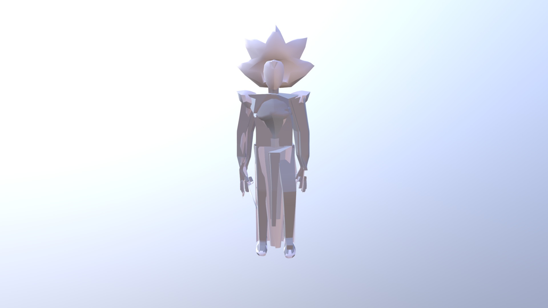 White D - 3D model by EbanEnca [7b3e33a] - Sketchfab