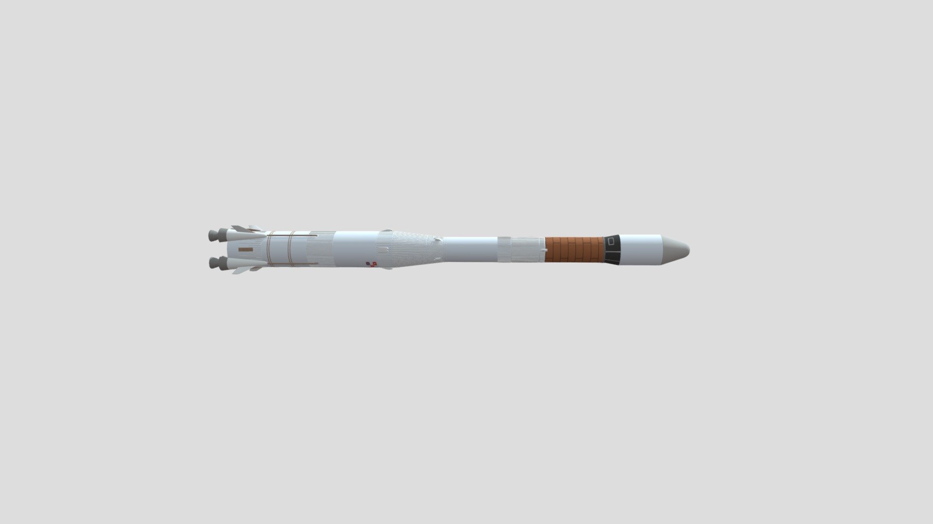 Rocket V1 - 3D model by Innovation3D [7b3fa2e] - Sketchfab