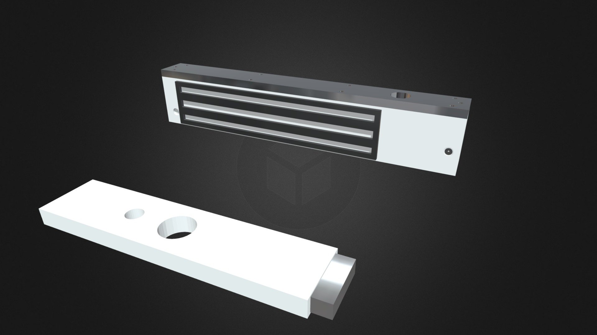 electromagnetic lock - Download Free 3D model by Brag Innovations ...