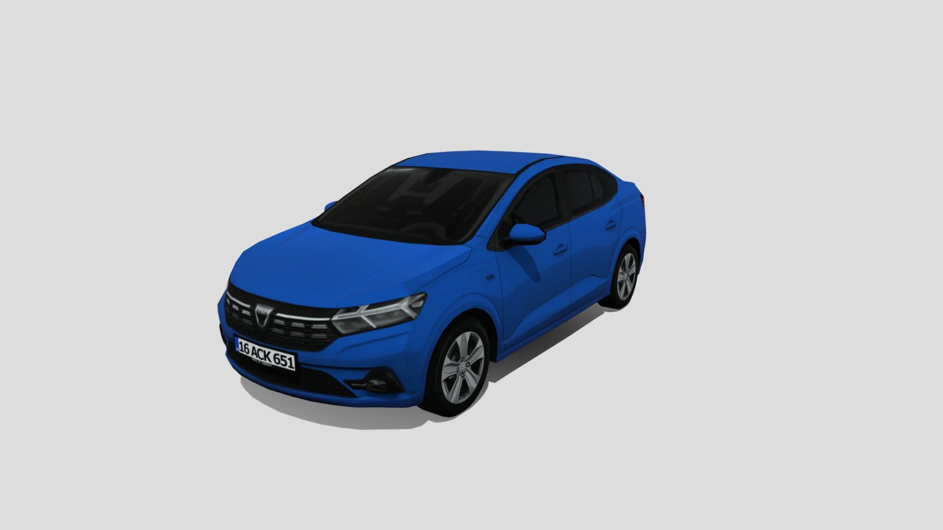 2022 Dacia Logan - 3D model by VeesGuy [7b406a2] - Sketchfab