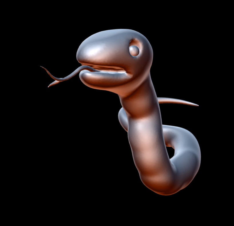 Lava snake - Download Free 3D model by kimirra [7b406f9] - Sketchfab