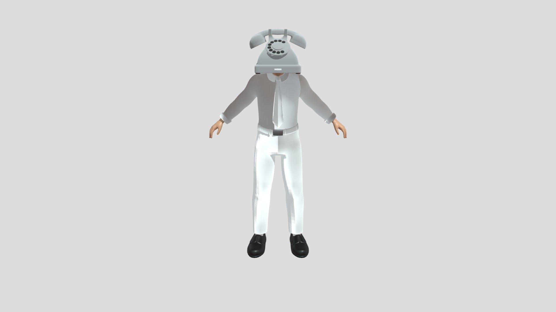Phone Guy - Download Free 3D model by phoneguy02 [7b41164] - Sketchfab