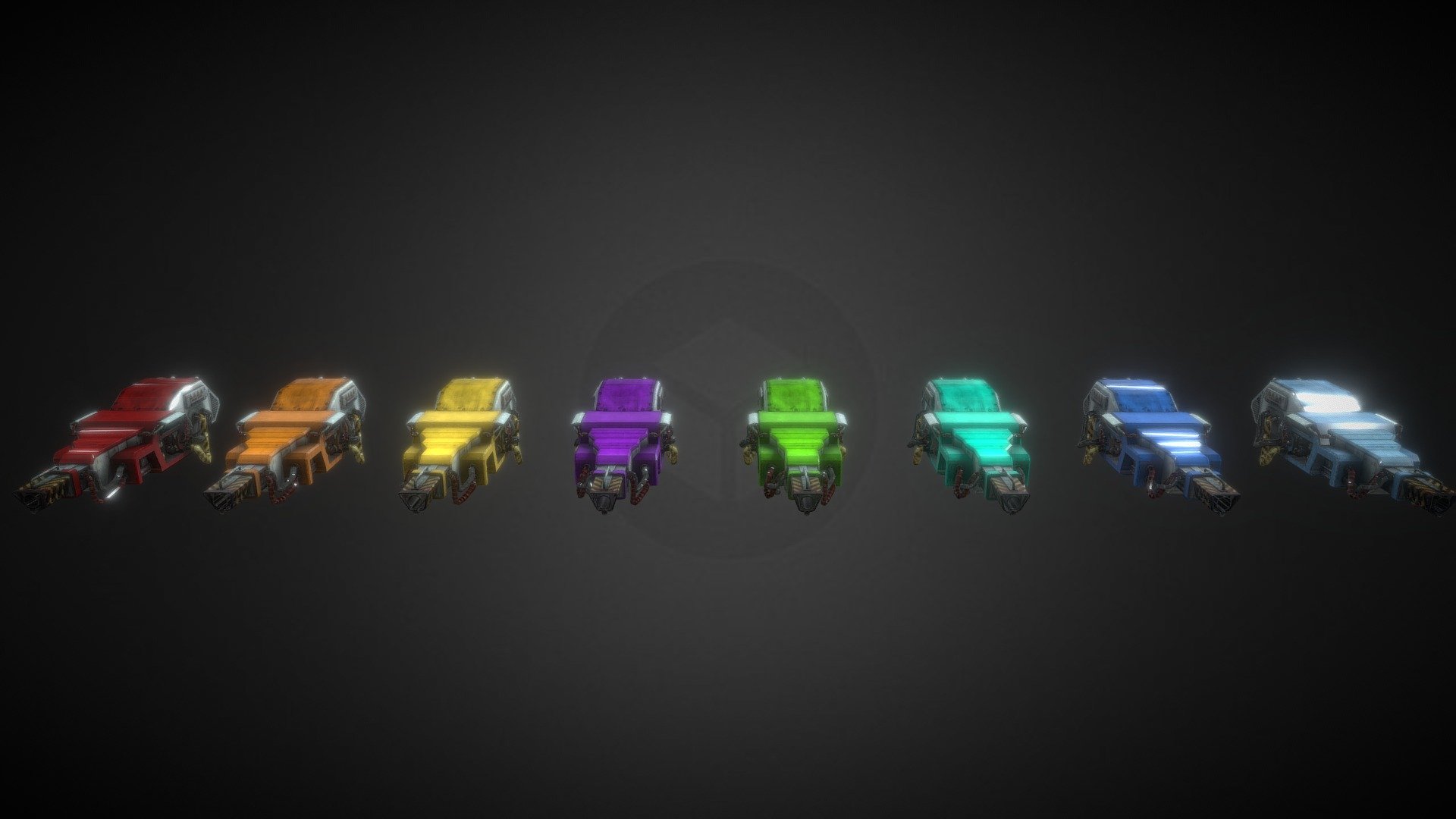 UTCM Black Mesa Gun Laser Color Pack - Download Free 3D model by ...